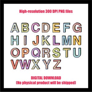 Fun Doodle Clipart, Fun Doodle Letter, Fun Doodle Alphabet, Alphabet ...