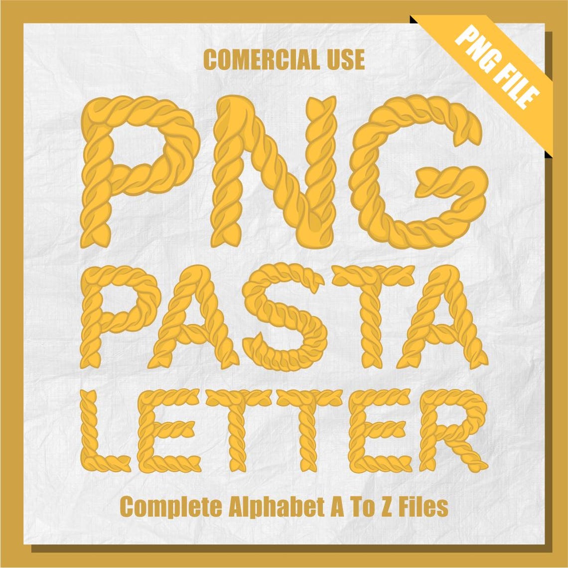 Pasta Clipart, Pasta Letter PNG, Pasta Alphabet, Alphabet Clipart PNG ...