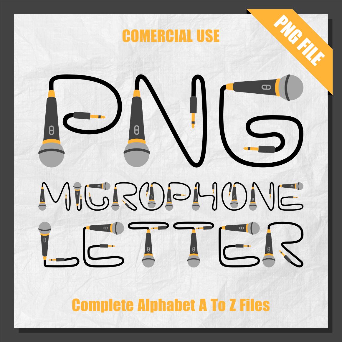 Microphone Clipart, Microphone Letter PNG, Microphone Alphabet ...