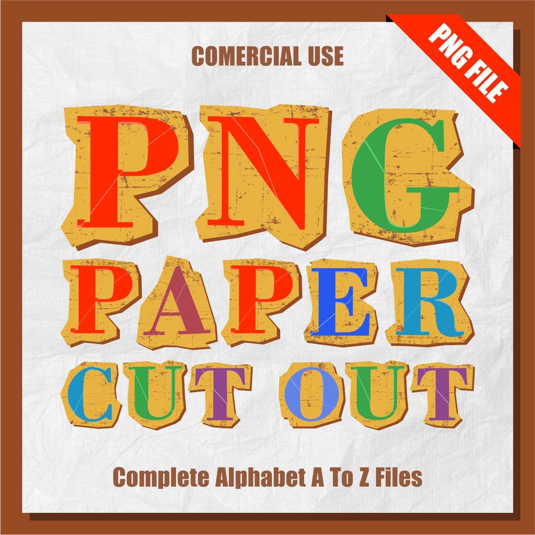 Paper Cut Out Clipart, Paper Cut Out Letter PNG, Paper Cut Out Alphabet ...