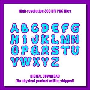 Bubble Playful Clipart, Bubble Playful Letter, Bubble Playful Alphabet ...