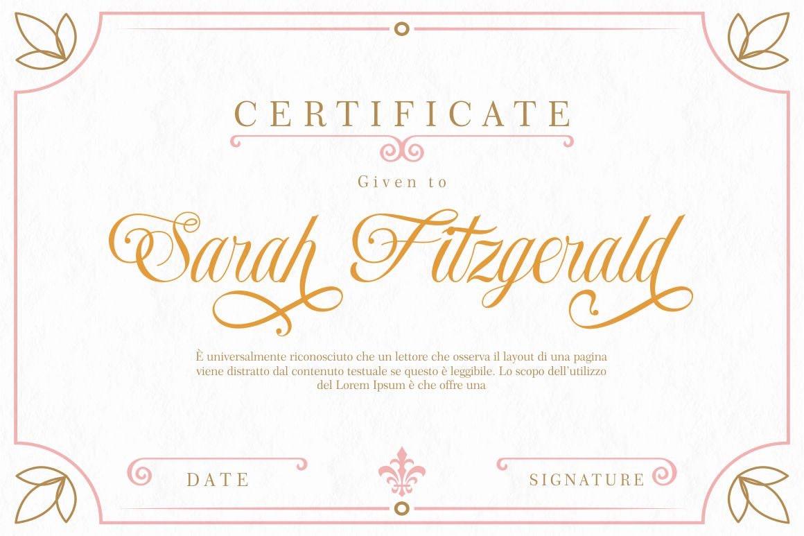 Monaveen Luxia Luxury Font Calligraphy Font Procreate - Etsy