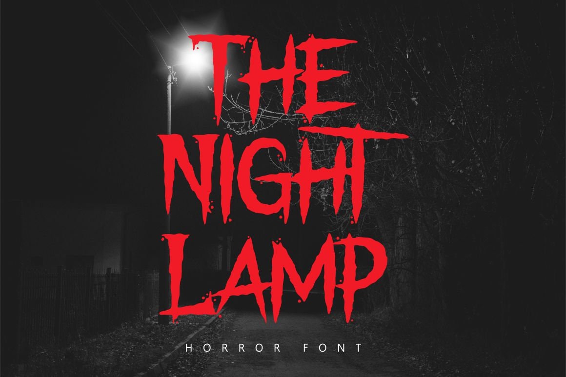 Dark Horror Font Bundle Halloween Font, Scary Font, Gothic Font ...