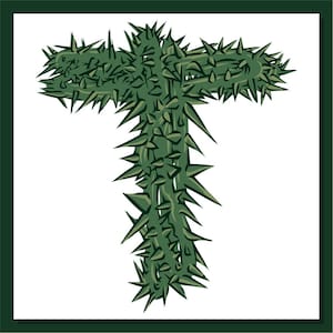 Thorn Clipart, Thorn PNG, Thorn Alphabet, Thorn Letter, Alphabet ...