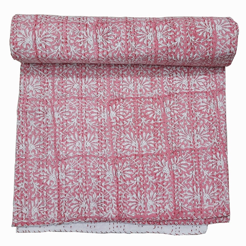 Block Print Quilt - Etsy