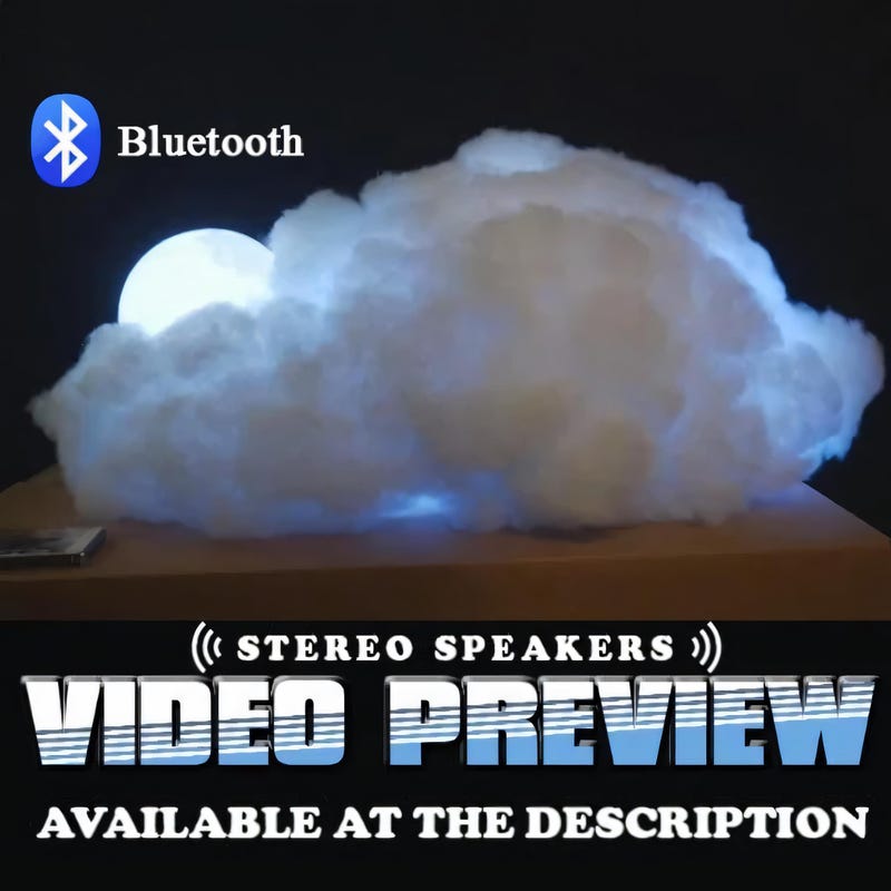 Levitating Cloud Lamp - Etsy