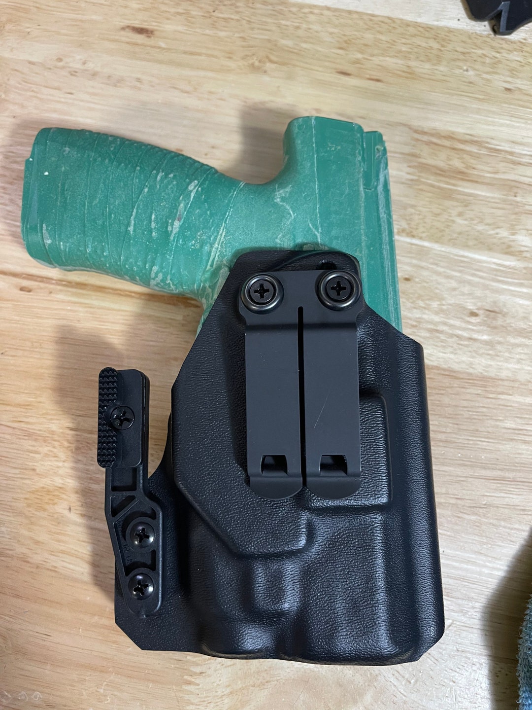 IWB CZ P10C W/modwing Light Bearing Kydex Holster - Etsy