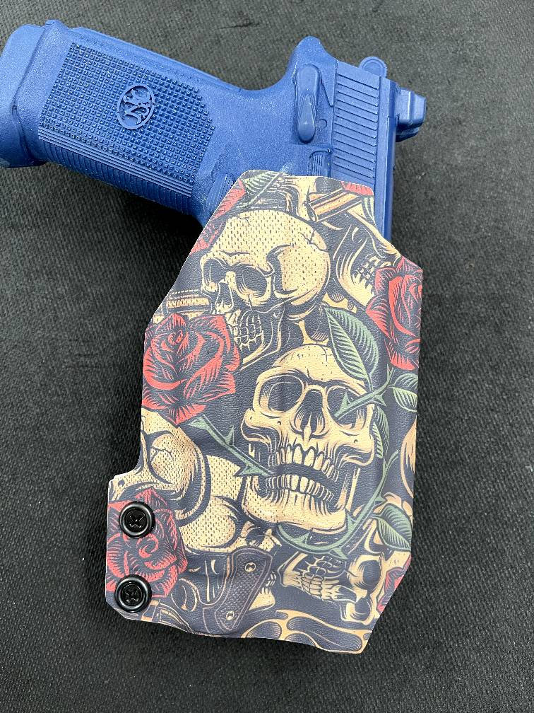 OWB FNX 45 Tactical Light Bearing Kydex Paddle Holster - Etsy