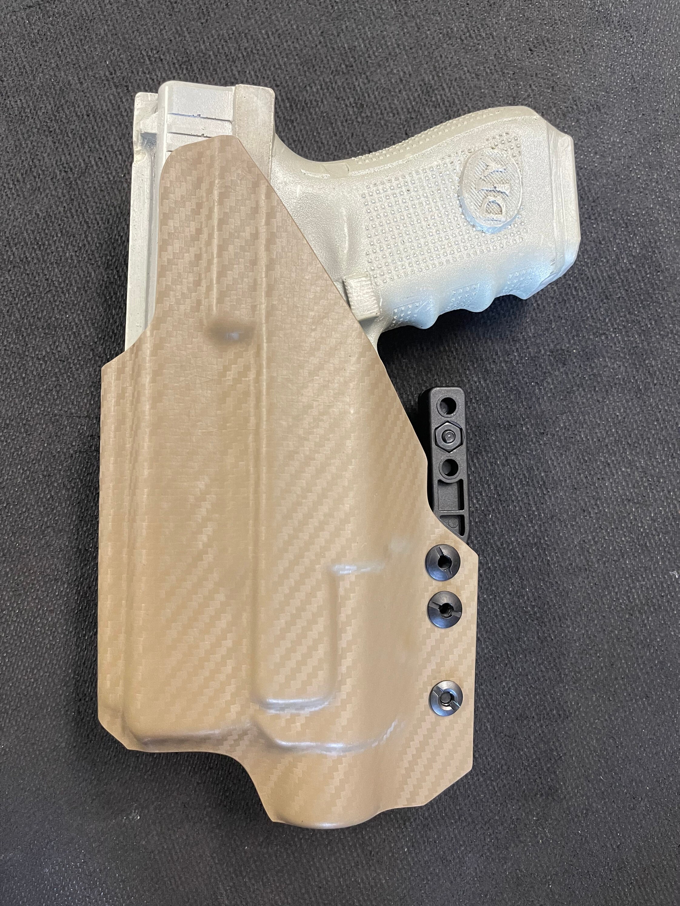 IWB Glock 17 Gen 5 W/modwing Claw Light Bearing Kydex Holster | Etsy