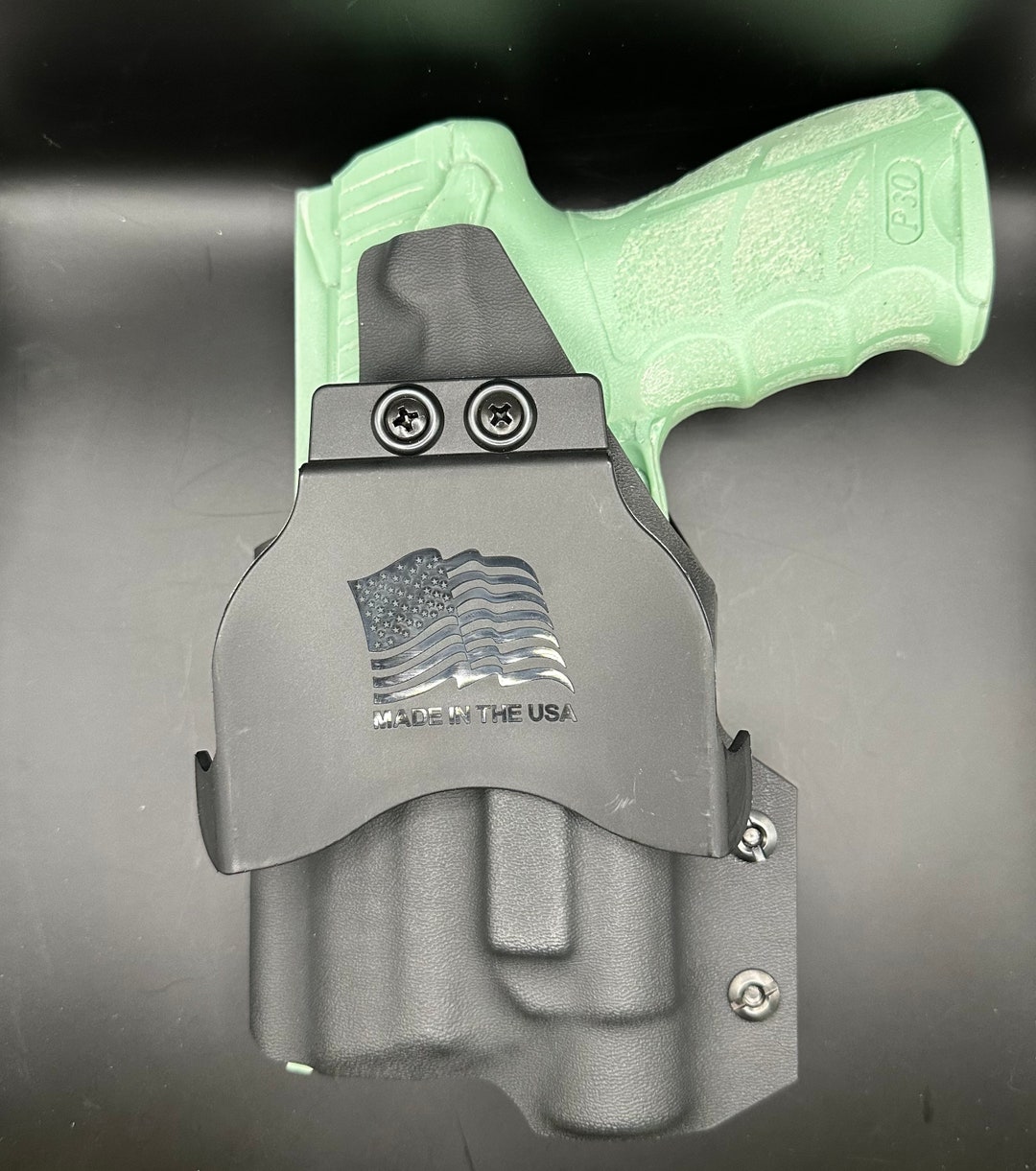 OWB H&K P30L Light Bearing Kydex Paddle Holster - Etsy