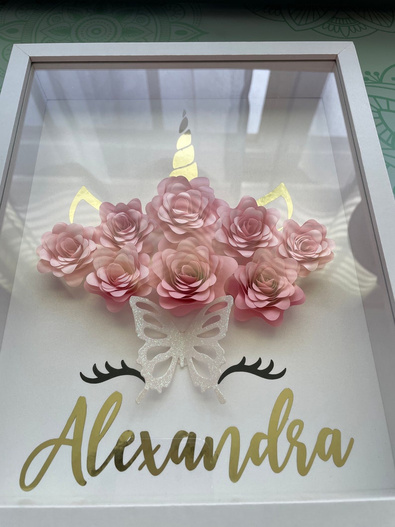 Unicorn Shadow Box - Etsy