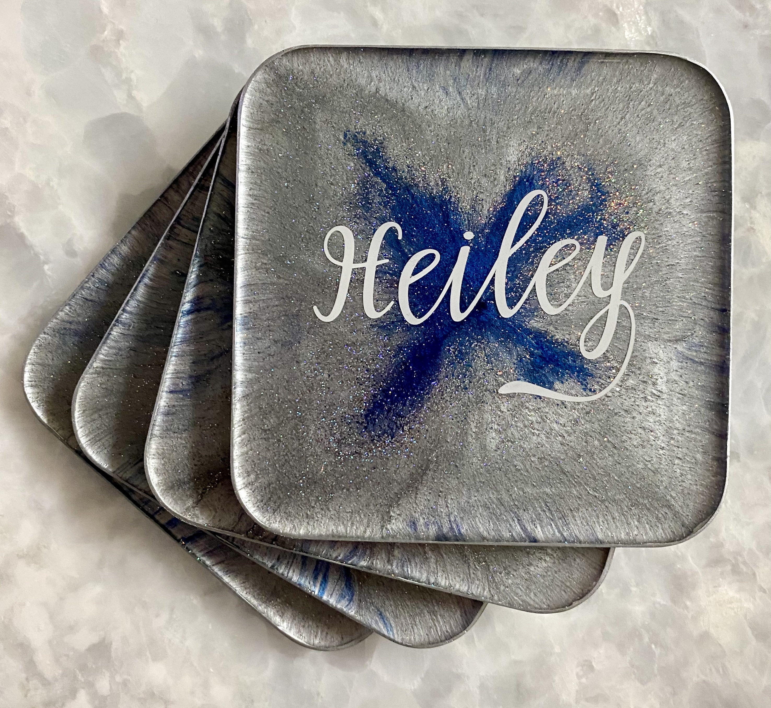 Personalized Coasters, Resin - Etsy