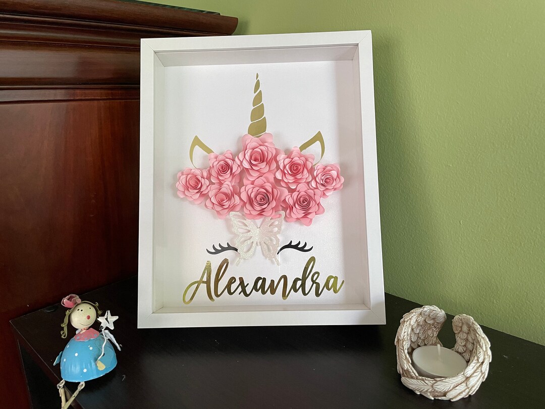 Unicorn Shadow Box - Etsy