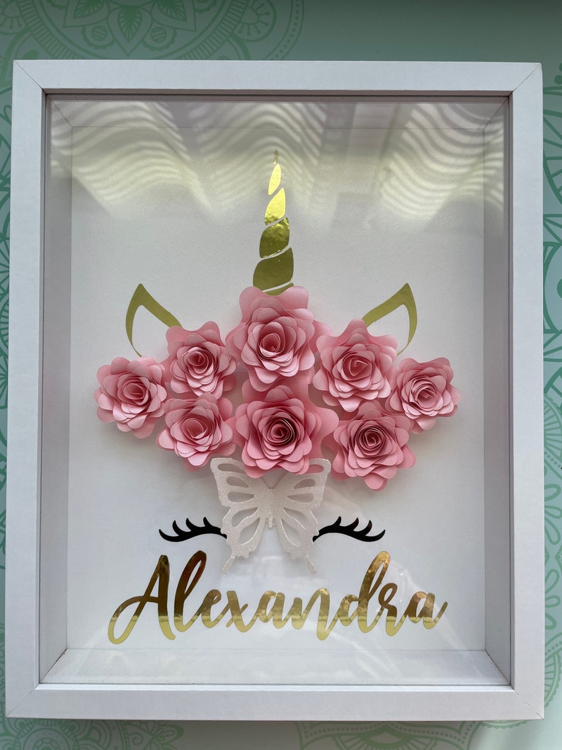 Unicorn Shadow Box - Etsy