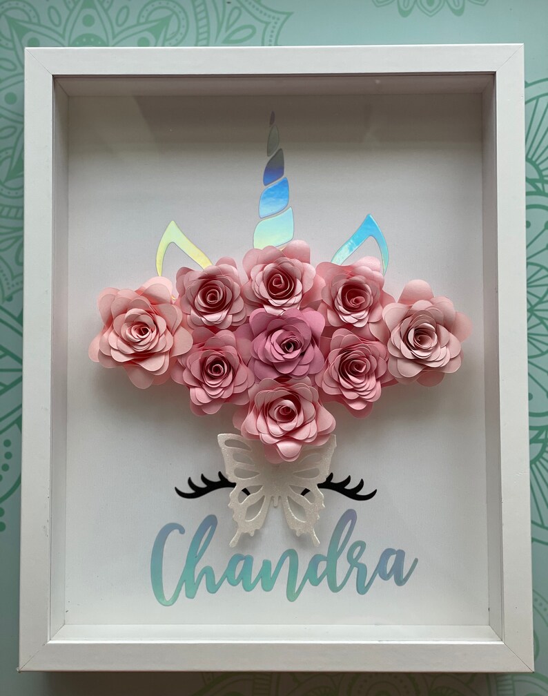 Unicorn Shadow Box - Etsy