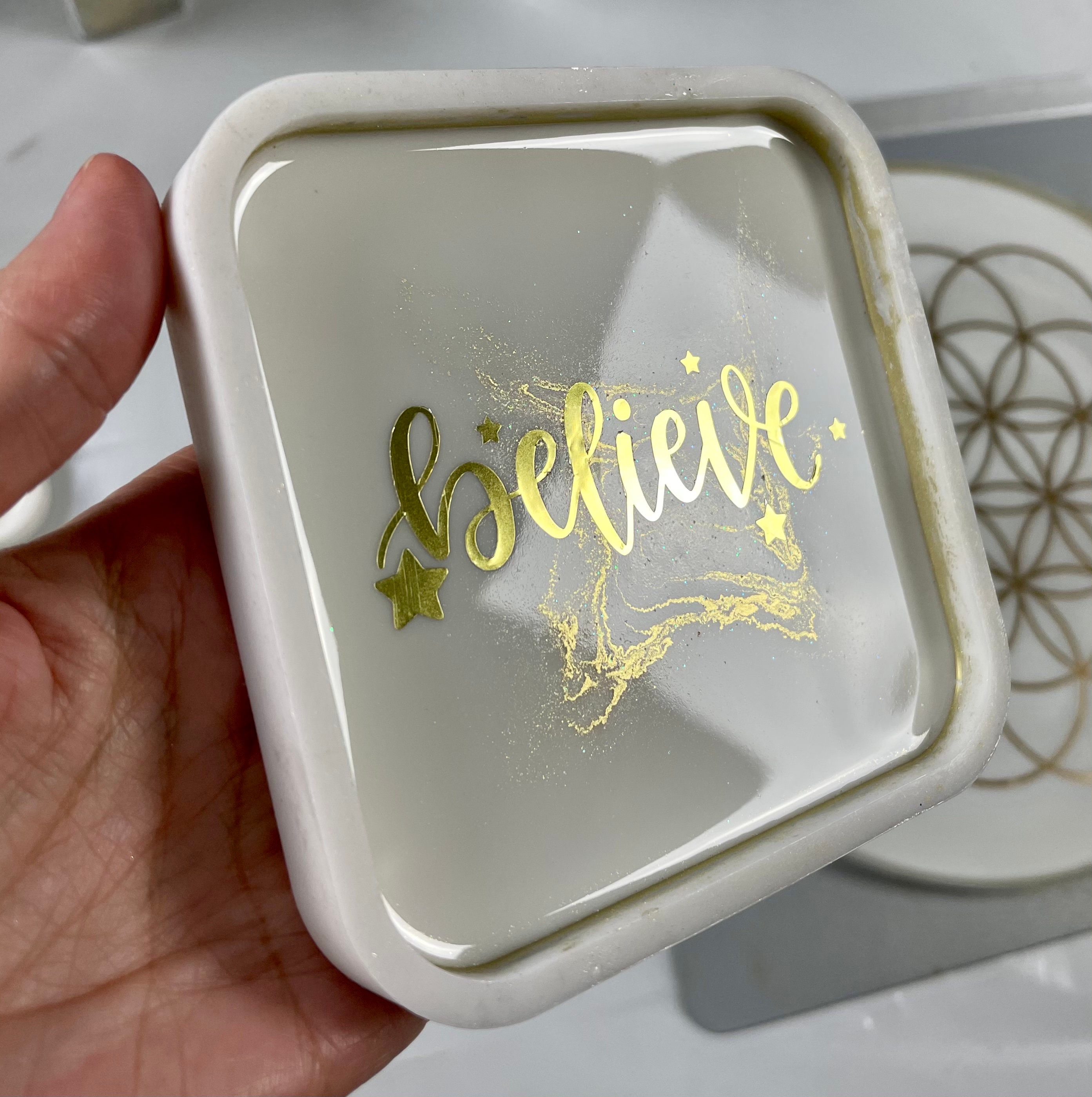 Personalized Coasters, Resin - Etsy