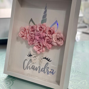 Unicorn Shadow Box - Etsy