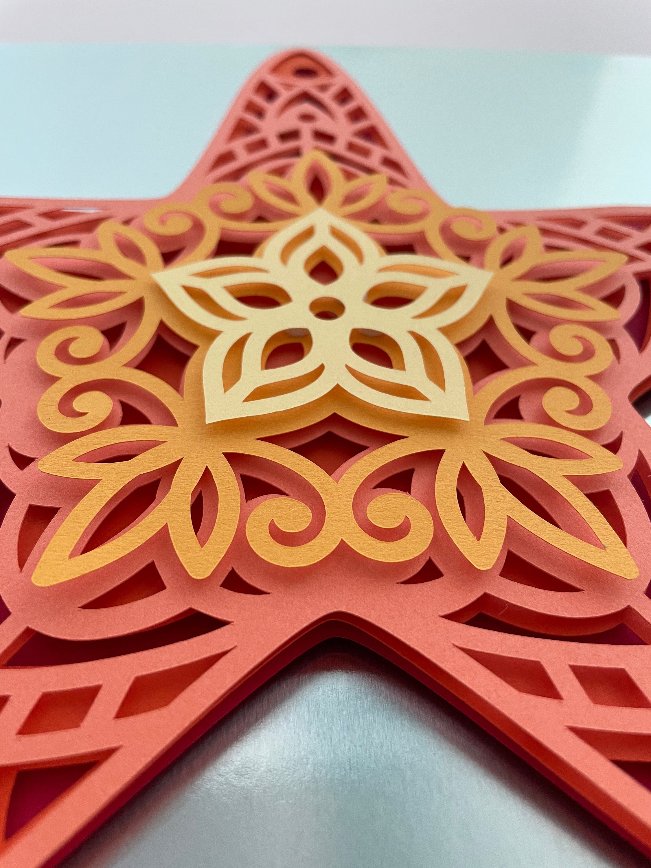 3D Layer Mandala - Etsy