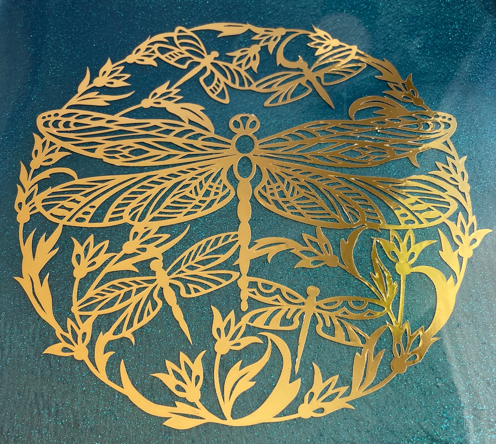 Dragonfly Tray, Resin Tray - Etsy