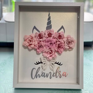 Unicorn Shadow Box - Etsy