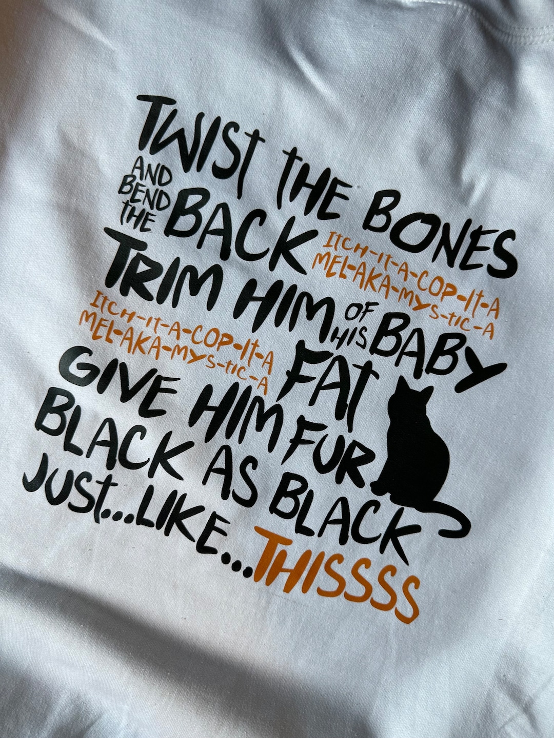 Twist the Bones and Bend the Back. Hocus Pocus Crewneck/shirt Crewneck ...