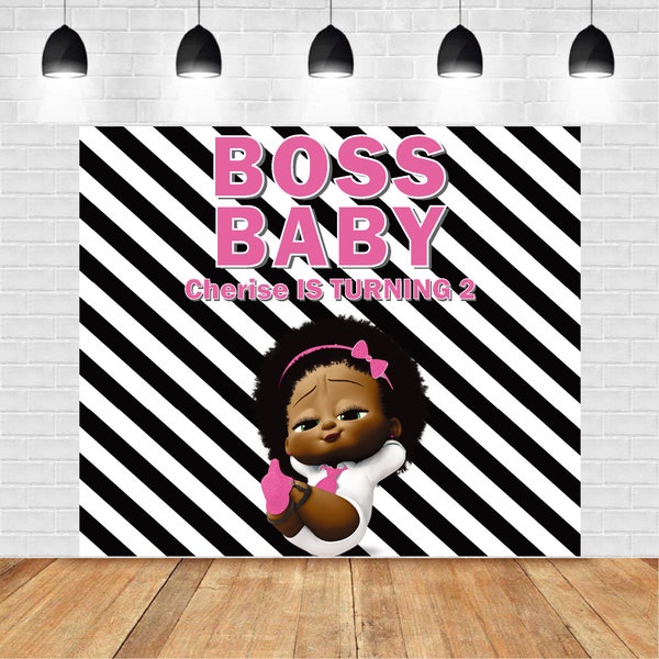 Boss Baby Backdrop - Etsy