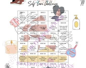 30 Day Self Care Challenge Time to Love Yourself - Etsy