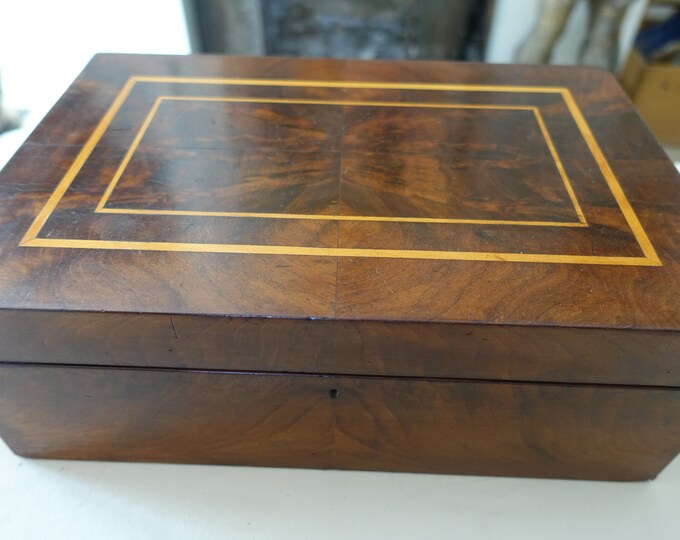 19th Century Sewing Box - Etsy