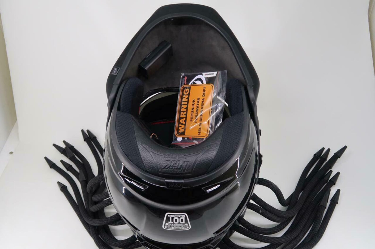 Black Army Helmet Predator Motorcycle Dot ECE - Etsy