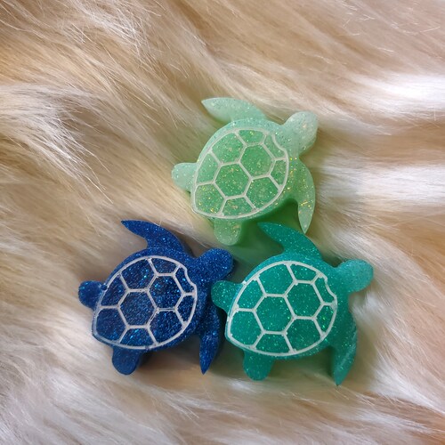 Sea Turtle Creature Straw Topper Silicon Mold Ships From USA - Etsy