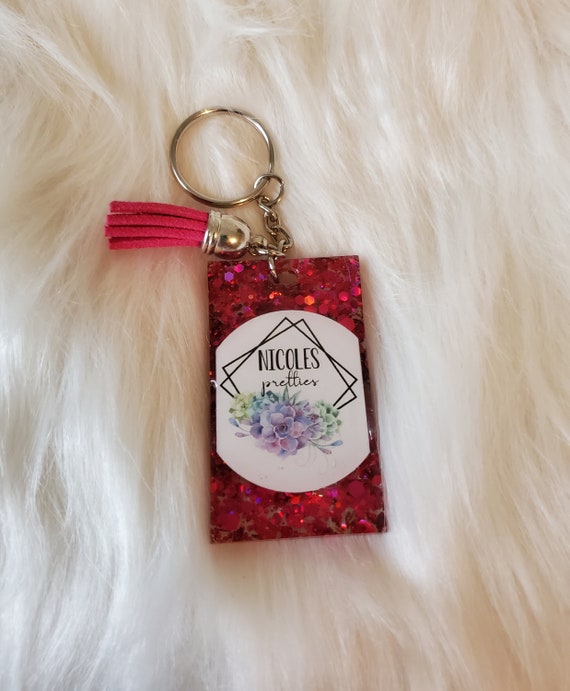 Small Business Virtual Business Card Key Chain - Etsy