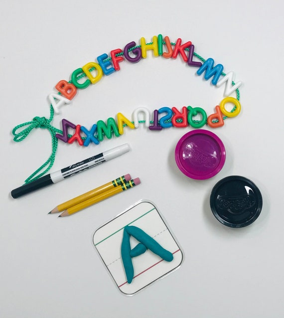 Alphabet Fine Motor Kit - Etsy