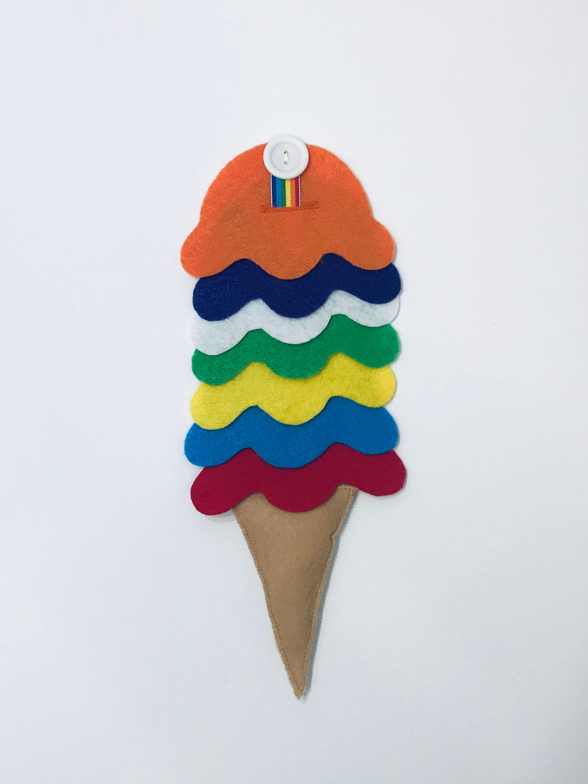 Ice Cream Button Snake - Etsy
