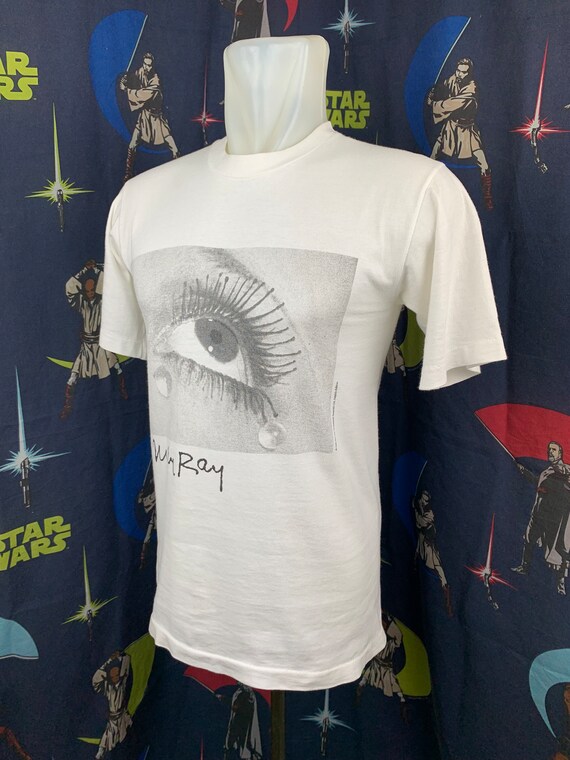 Vintage Rare 80s 1988 Glass Tears / Man Ray Artwork - Gem