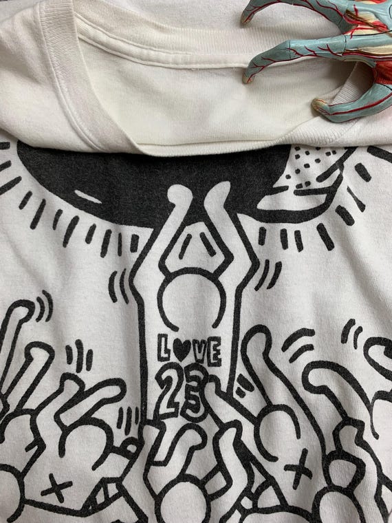 Vintage 00s Keith Haring / Michael Jordan / PLAYOFF T… - Gem