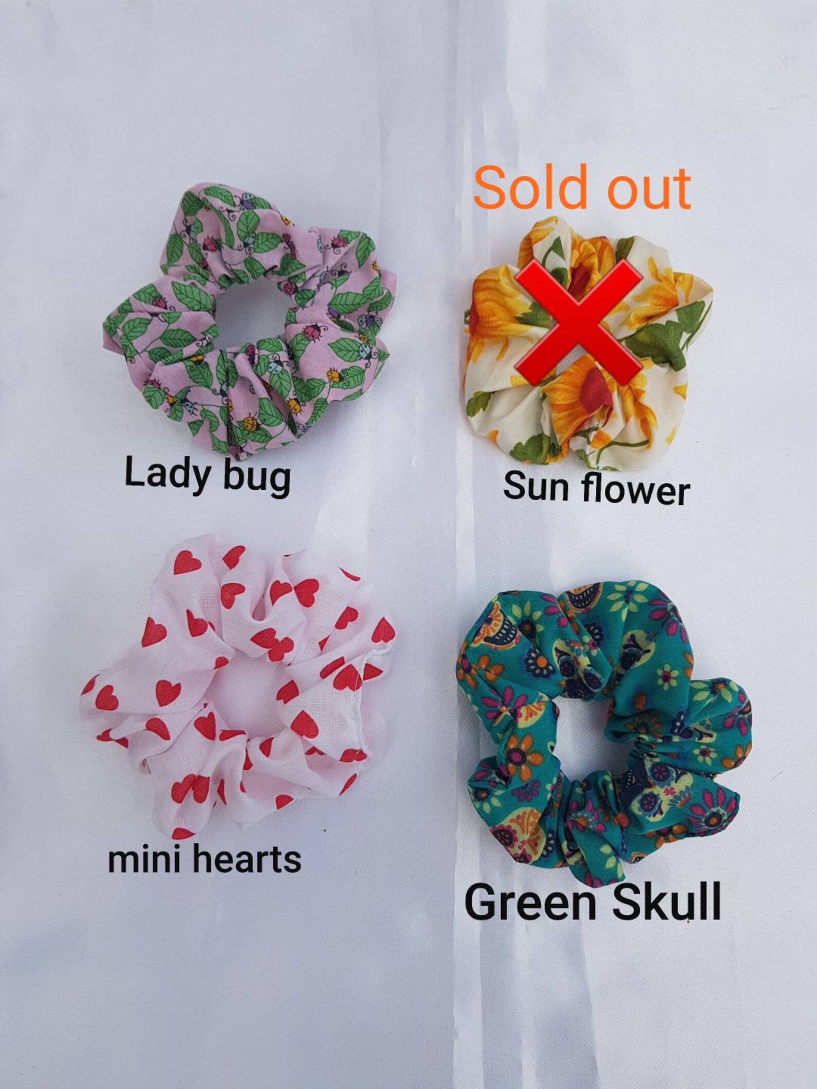 Make Your Own Pack of Scrunchies. Mixed Coloured Scrunchies Collection ...