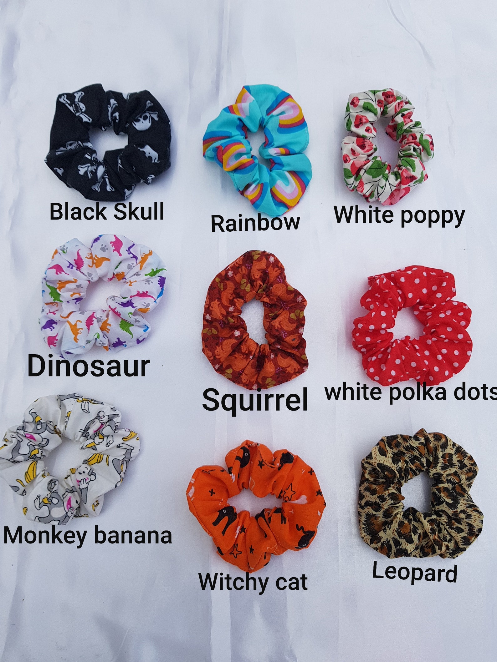 Make your own pack of scrunchies. Mixed coloured scrunchies | Etsy