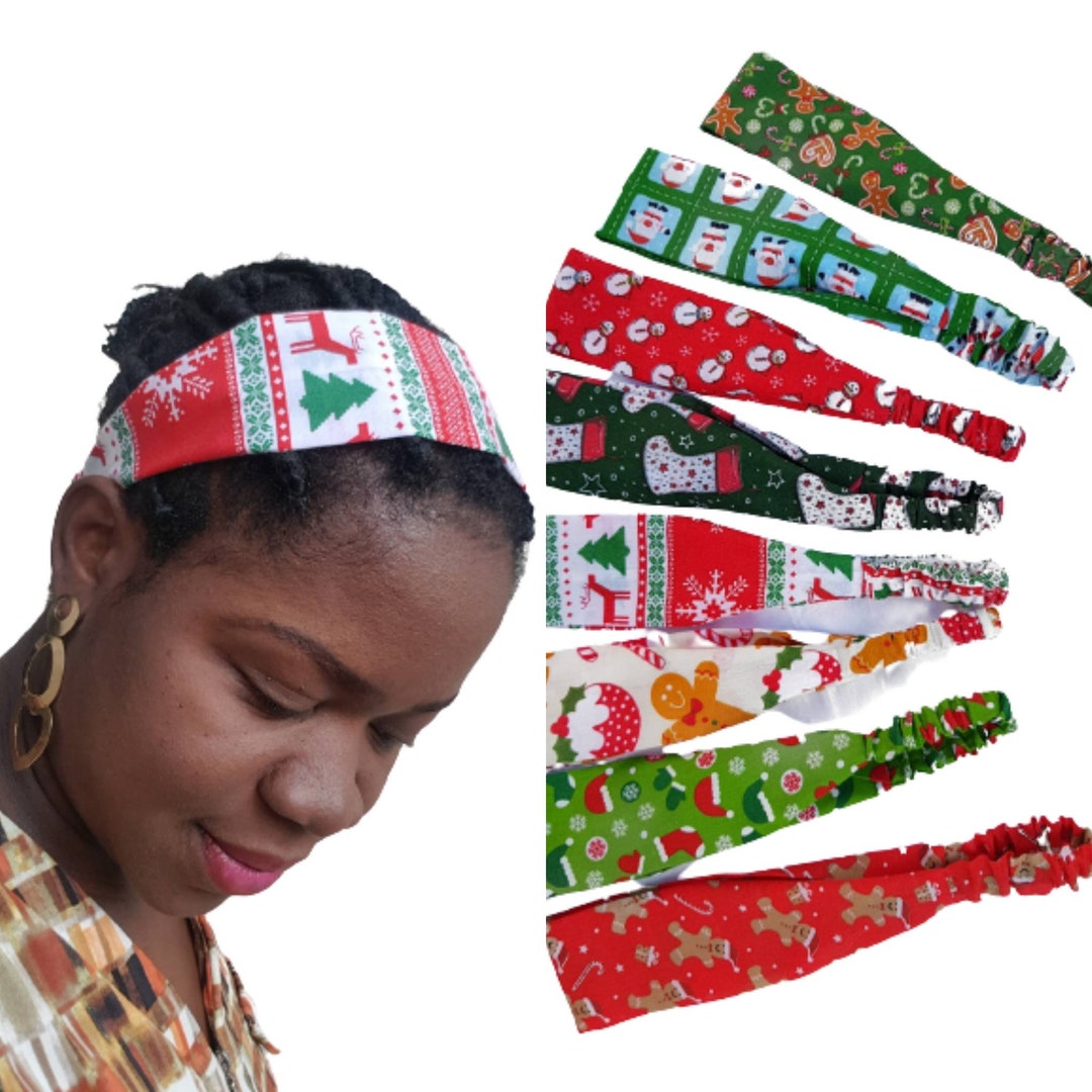 Adult Christmas Headband. Adult Festive Seasonal Headbands. Gingerbread ...