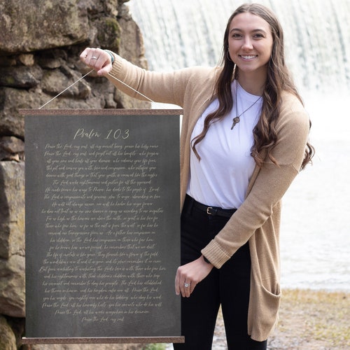 Psalm 103 Sign Scripture Sign Bible Verse Wall Sign - Etsy