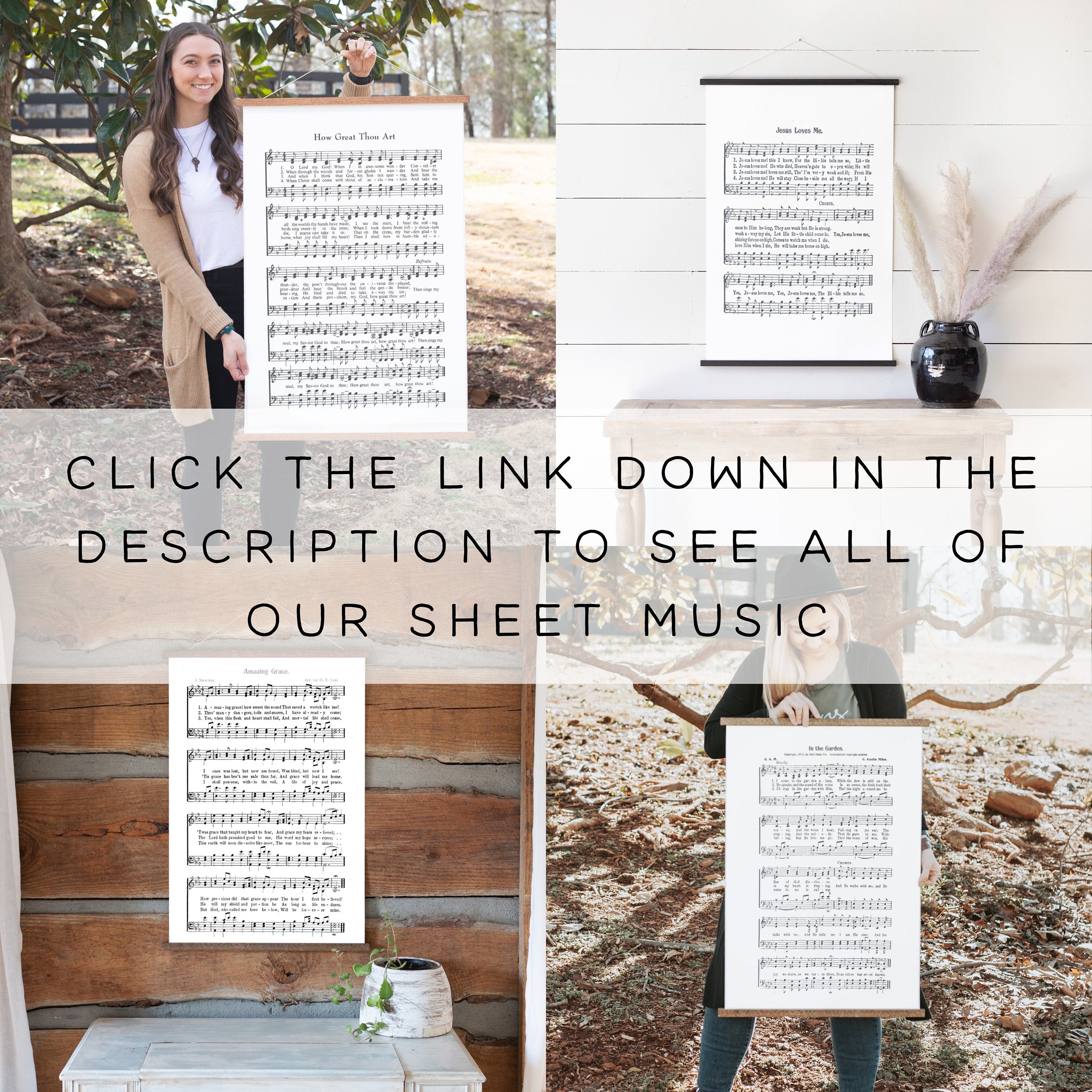 How Firm A Foundation Canvas Sign | How Firm A Foundation Sheet Music ...