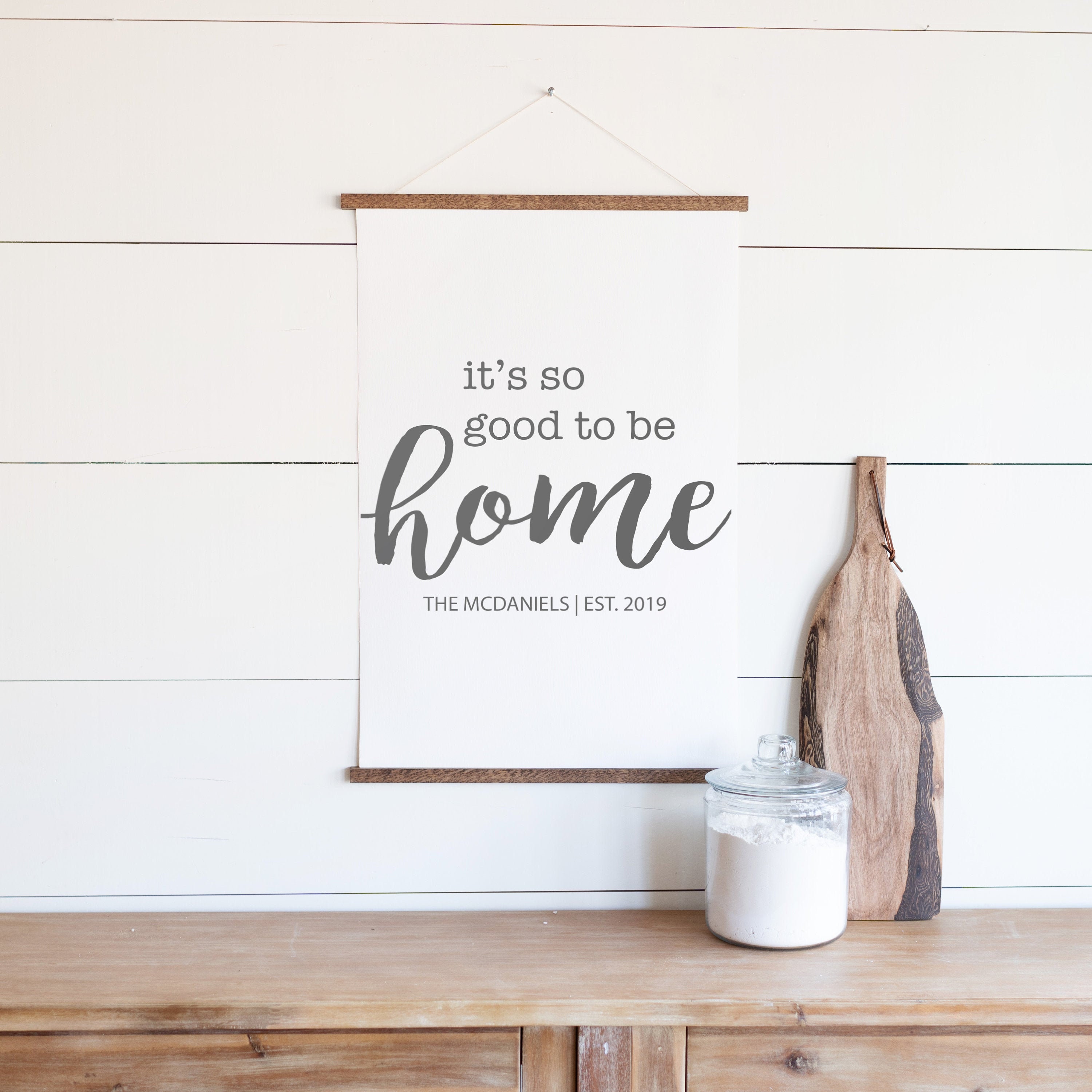 Its so Good to Be Home Sign | Housewarming Gift | Home Sign | Canvas ...
