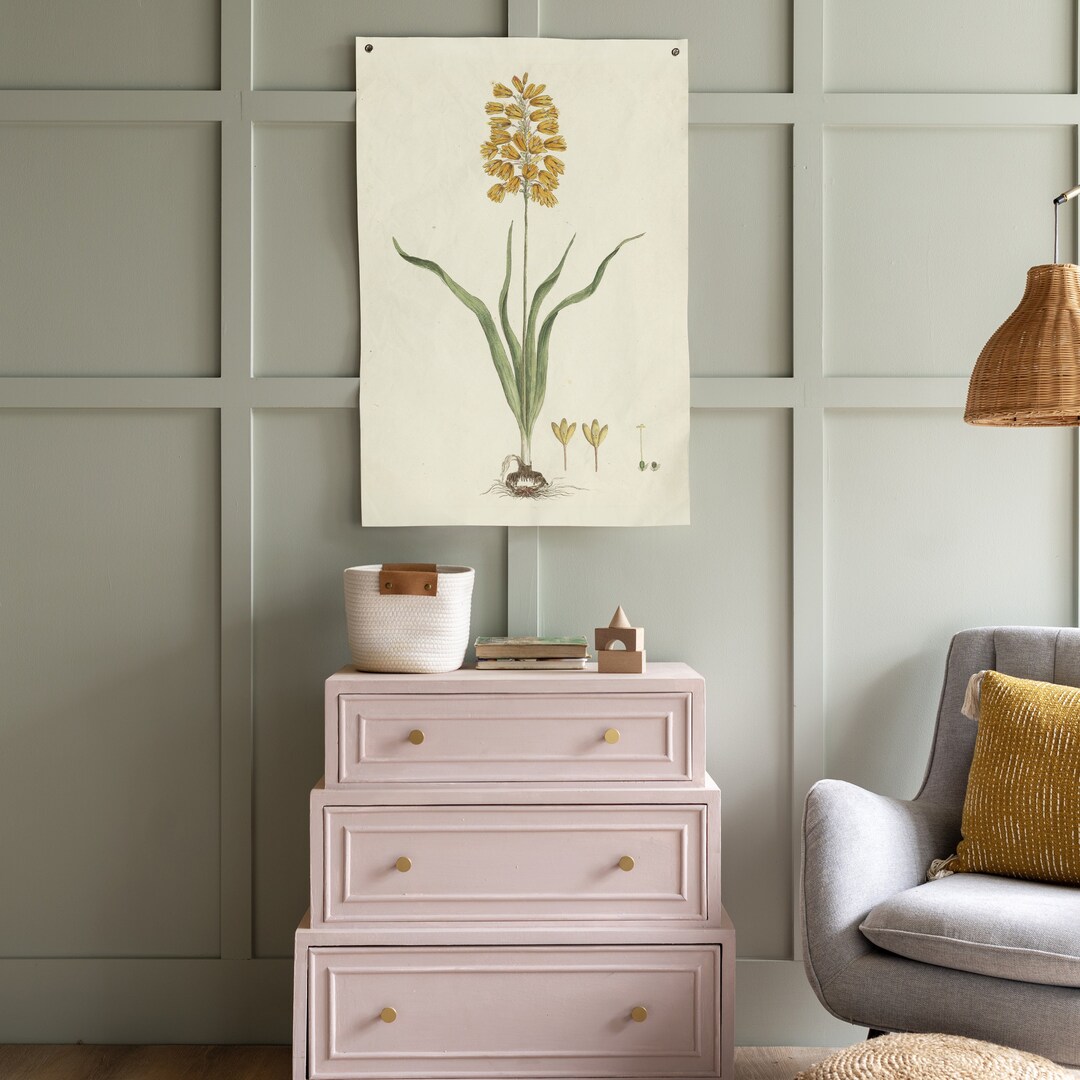 Botanical Canvas Hanging | Botanical Flag | Botanical Wall Tarp | 409 ...