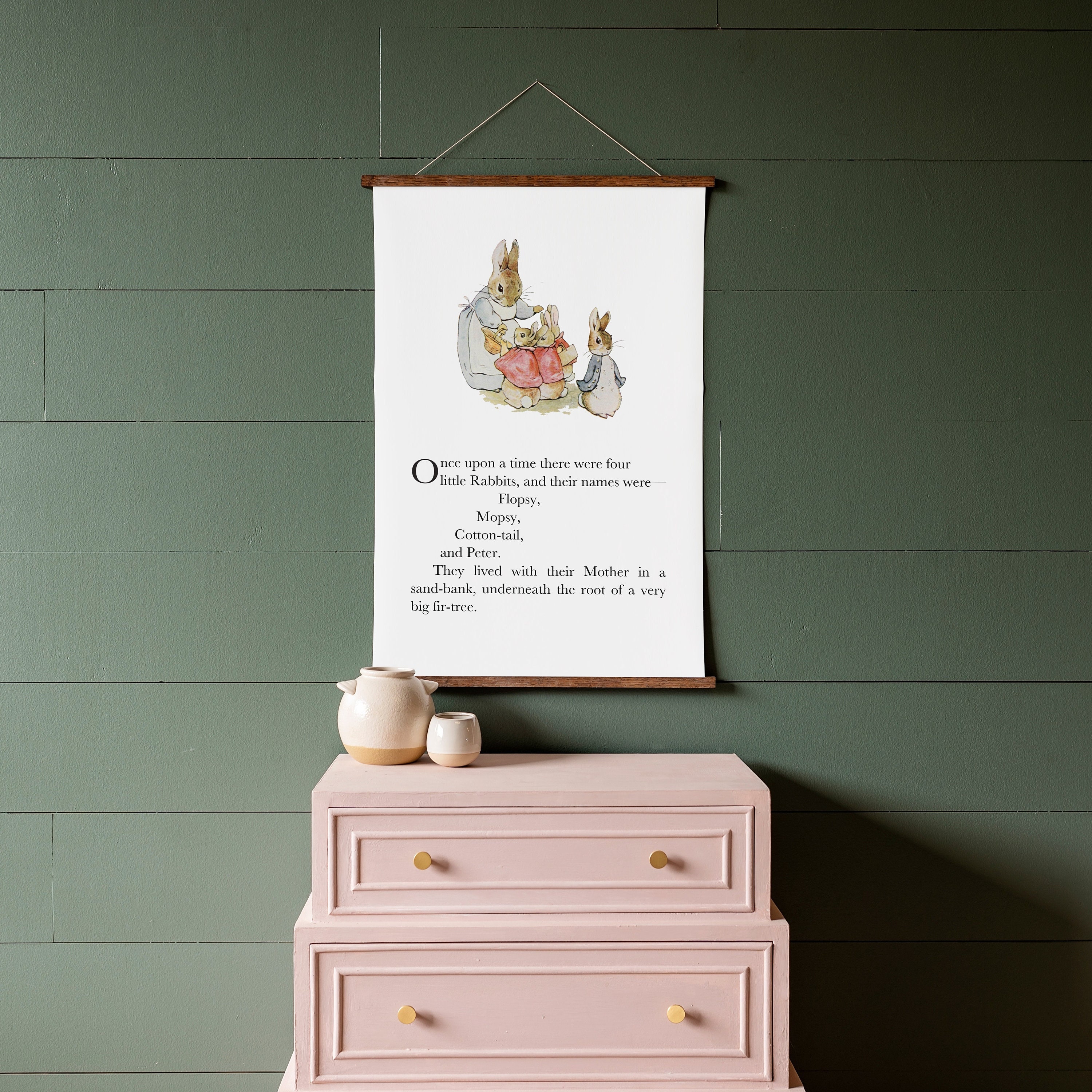 The Tale of Peter Rabbit | Peter Rabbit Kids Room Sign | Kids Room Wall ...