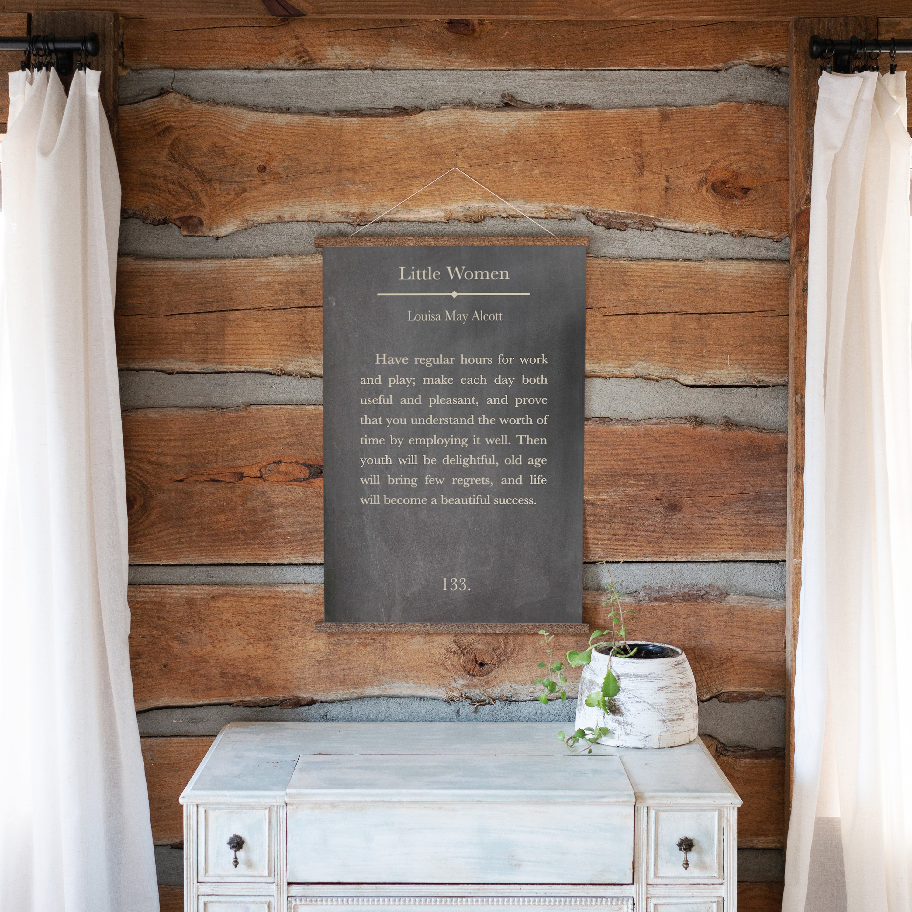 Inspirational Sign Book Page Sign Little Women Quote Sign - Etsy