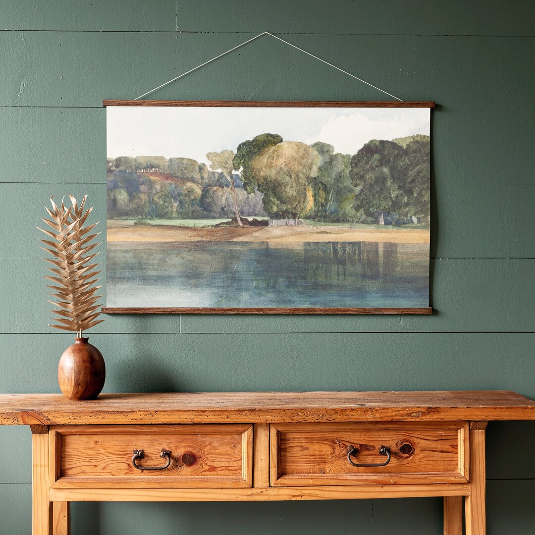 Living Room Wall Art | Canvas Wall Art | Landscape Art | Hanging Canvas ...