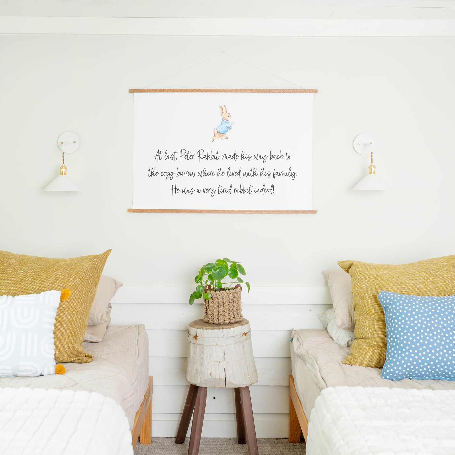 Peter Rabbit Nursery Decor Peter Rabbit Canvas A Very - Etsy