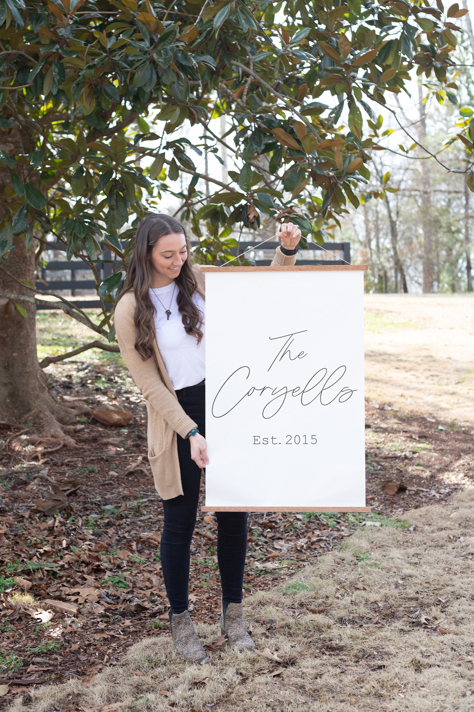 Family Name Sign Family Established Sign Personalized - Etsy