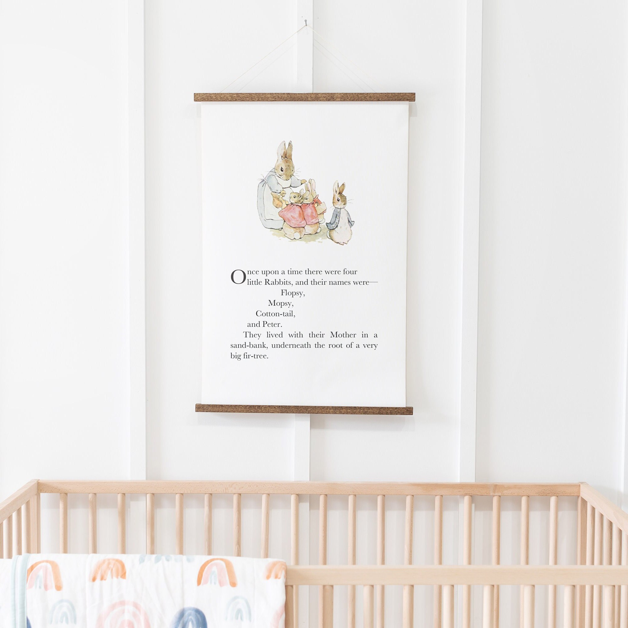 The Tale of Peter Rabbit | Peter Rabbit Kids Room Sign | Kids Room Wall ...