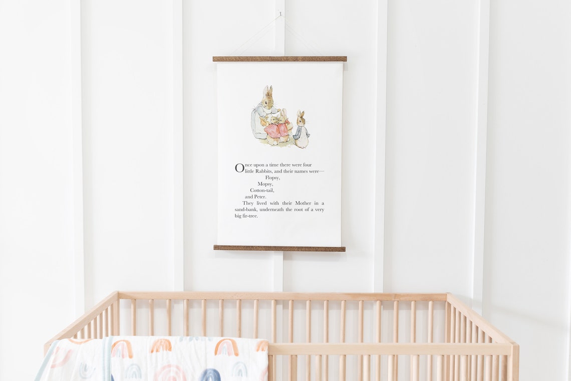 The Tale of Peter Rabbit Peter Rabbit Kids Room Sign Kids - Etsy