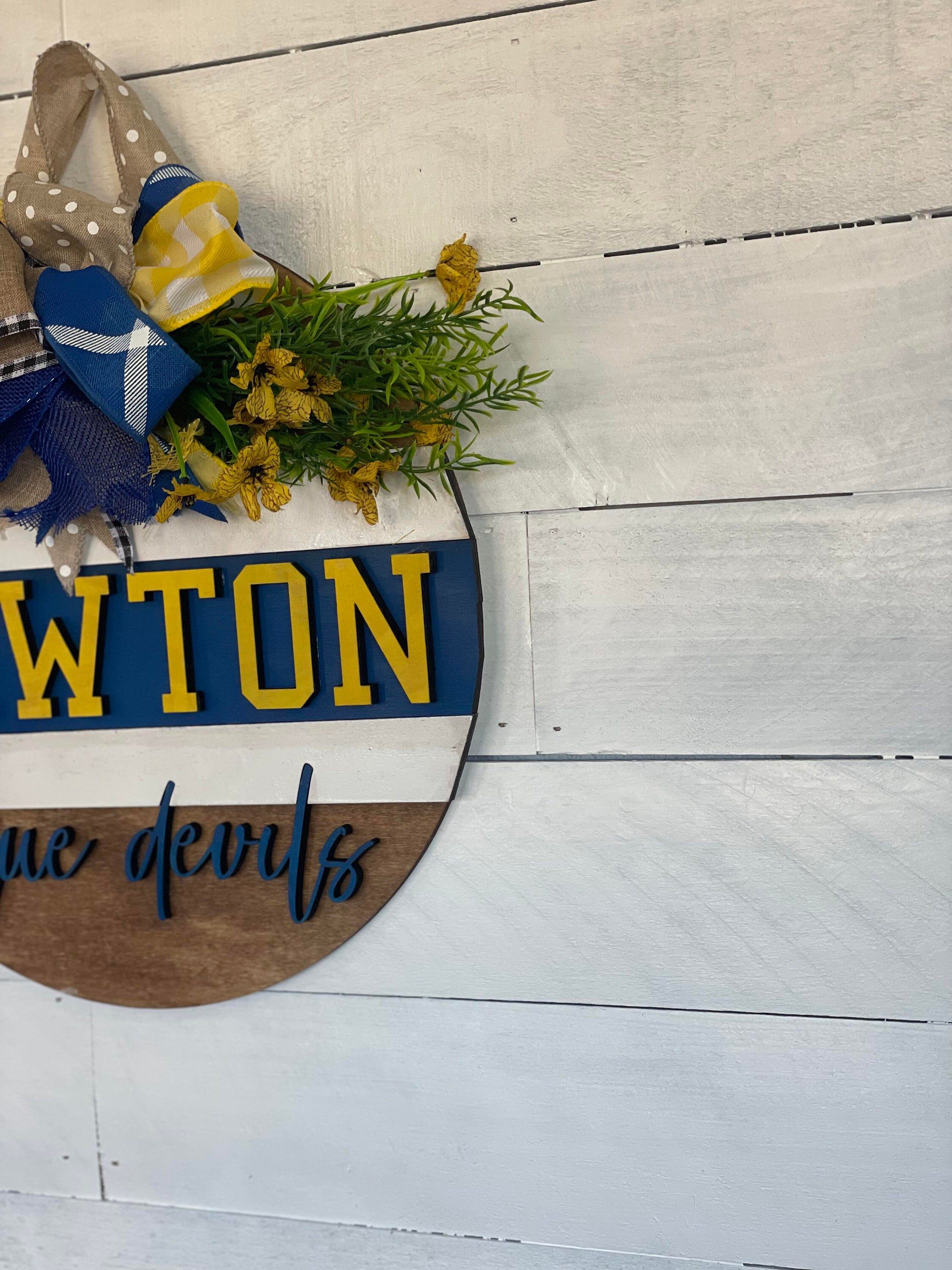 Personalized Door Hanger/ Custom Door Hanger/school Door Hanger/ School ...